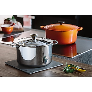 Le Creuset Tri-Ply Stainless Steel 7 Quart Stockpot, Medium