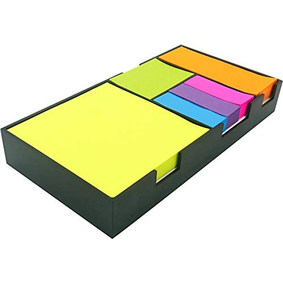 4A Sticky Note Bundle Set, Colored Rectangular Notes and Index Flags Organizer, Gifts for Students and Teachers! 100 Sheets/Pad, 6 Pads/Set, 600 Sheets/Set, 4A BS 1801