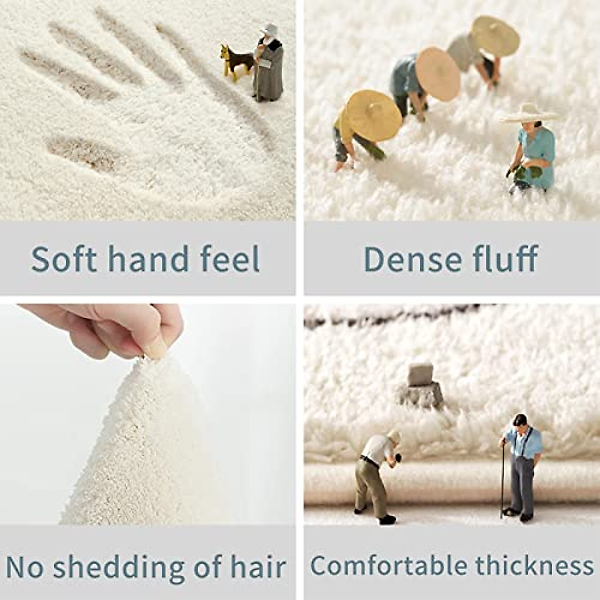 Flower Shaped Rug Round Carpet Trendy Bath Mat Rugs Non Slip Rug Cute Cozy Bath Mat for Indoor Bedroom Living Room Bathroom Kitchen Floor Mat, Diameter 31.5” Lily