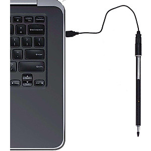 Broonel Black Rechargeable Fine Point Digital Stylus - Compatible with Blackview Tab 15 Android 10.5" Tablet