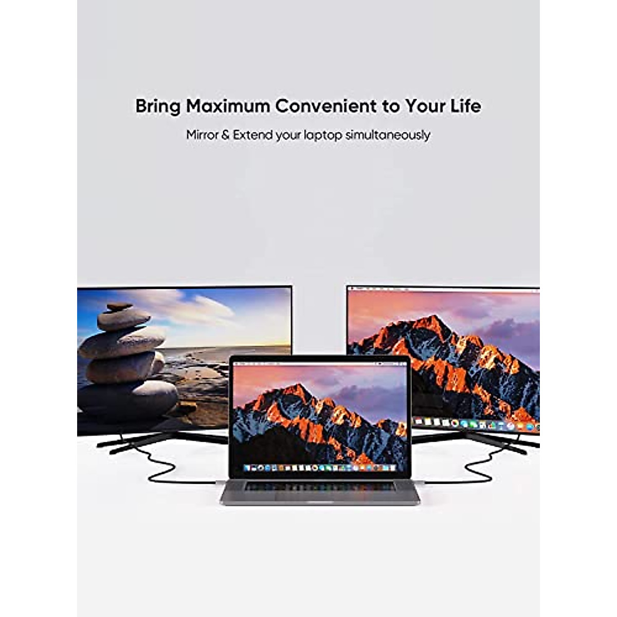 CableCreation USB C to HDMI Cable 6FT with HDR 4K@60Hz, 2K@144Hz, 2K@120Hz, USB Type C to HDMI Cable Thunderbolt 3 Compatible for MacBook Pro/Air, iMac, iPad Pro 2020, Galaxy S20 S10/Note 10