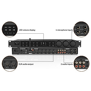 2024 Pihaosen New Chinese Karaoke Machine KV-V5 MAX Karaoke Player, with Reverb Wireless Microphone, 22-inch capacitive Touch Screen Free Cloud Download Function YouTube APP Online Play