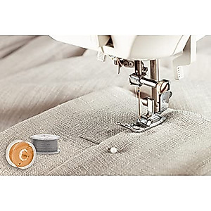 SINGER 21495 Class 15 Threaded Bobbins, Transparent, Assorted Colors, 12-Count