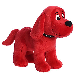 Aurora® Playful Clifford® Standing Clifford Stuffed Animal - Childhood Nostalgia - Lasting Companionship - Red 10 Inches