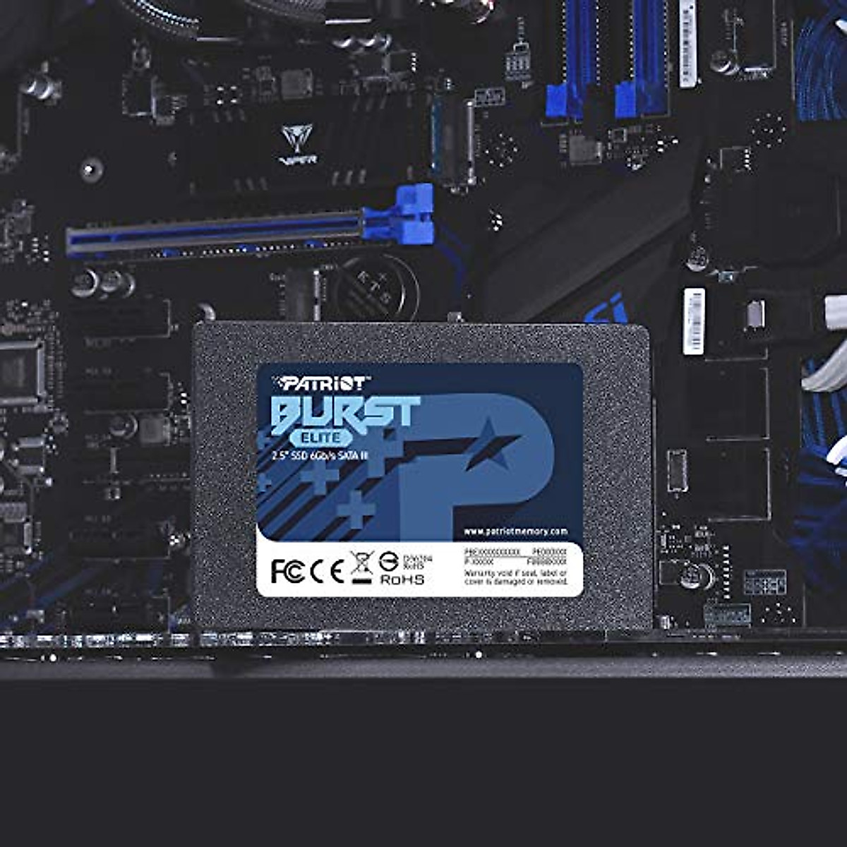 Patriot Burst Elite 120GB Internal SSD - SATA 3 2.5" - Solid State Drive - PBE120GS25SSDR