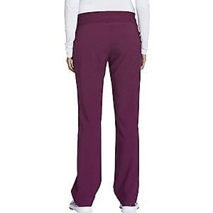 Cherokee iFlex CK002 Mid Rise Pull-On Pant Wine 2XL Petite