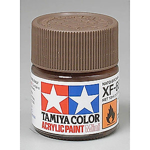 TAMIYA Acrylic Mini XF68 NATO Brown TAM81768 Plastics Paint Acrylic