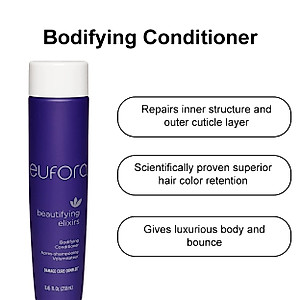 Eufora Beautifying Elixirs Bodifying Shampoo and conditioner 8.5 Oz each