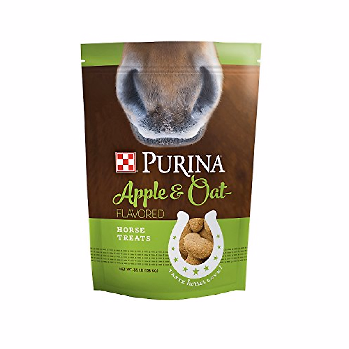 Purina | Apple and Oat Flavored Horse Treats | 3.5 Pound (3.5 lb) Bag