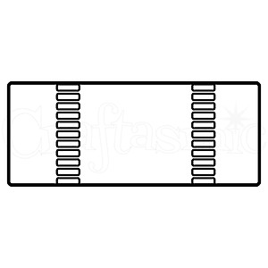 ArtBin KW903 Brush Box with Foam Inserts, Fine Art Portable Paint Brush Organizer, Clear