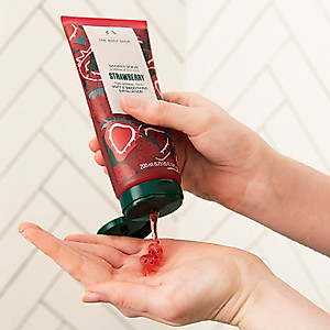 The Body Shop Strawberry Body Scrub Polish – Softening Smoothing Exfoliation – 6.75 oz