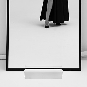 Uonlytech Full Length Mirror Holder Artwork Holder Wooden Art Mount Display Support Mirror Stand Artwork Stand Mirror Support Wood Display Rack Stands for Display Wood Display Holder