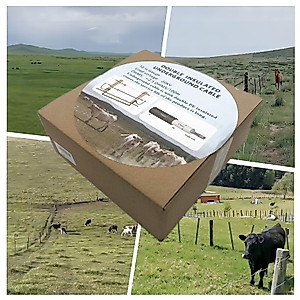 CYM-INSIST Electric Fence Double Insulated Wire Underground,12-1/2 Guage Electric Fence Double Insulated Underground Hard Cable,Aluminum Core Cable