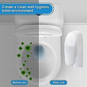 Toilet Splash Guard for Directs Urine Home Care Disability Elevated and Boys Potty Training,Diversion Pee Guard,Portable Restroom Pee Guard for Toilet Seat Adult Men,Prevent Urine Splashing (1 Pack)