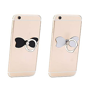 Worform Phone Ring Finger Holder, Cell Phone Ring Grip Stand, 360 Degree Rotation Finger Grip Kickstand