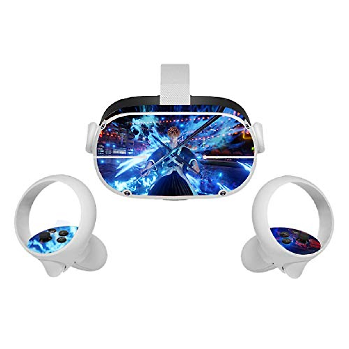 Battle Collection Stickers Skin for Oculus Quest II, Protective, Durable, and Unique Vinyl Decal Wrap Cover | Easy to Apply, Remove, and Change Styles