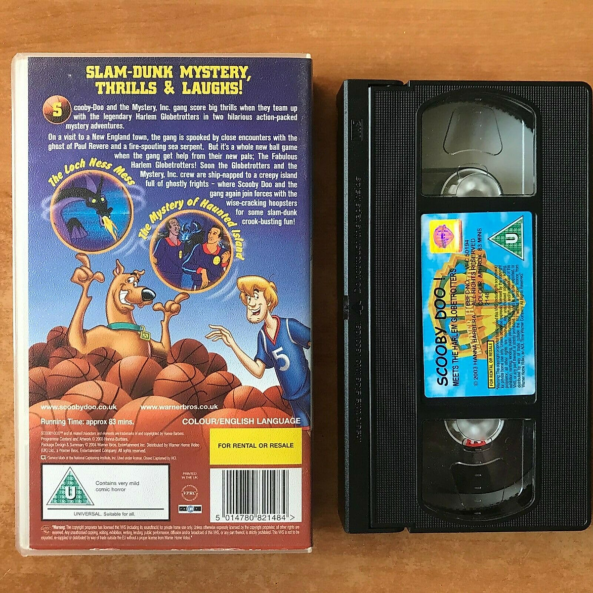 Scooby Doo Meets the Harlem Globetrotters [VHS]