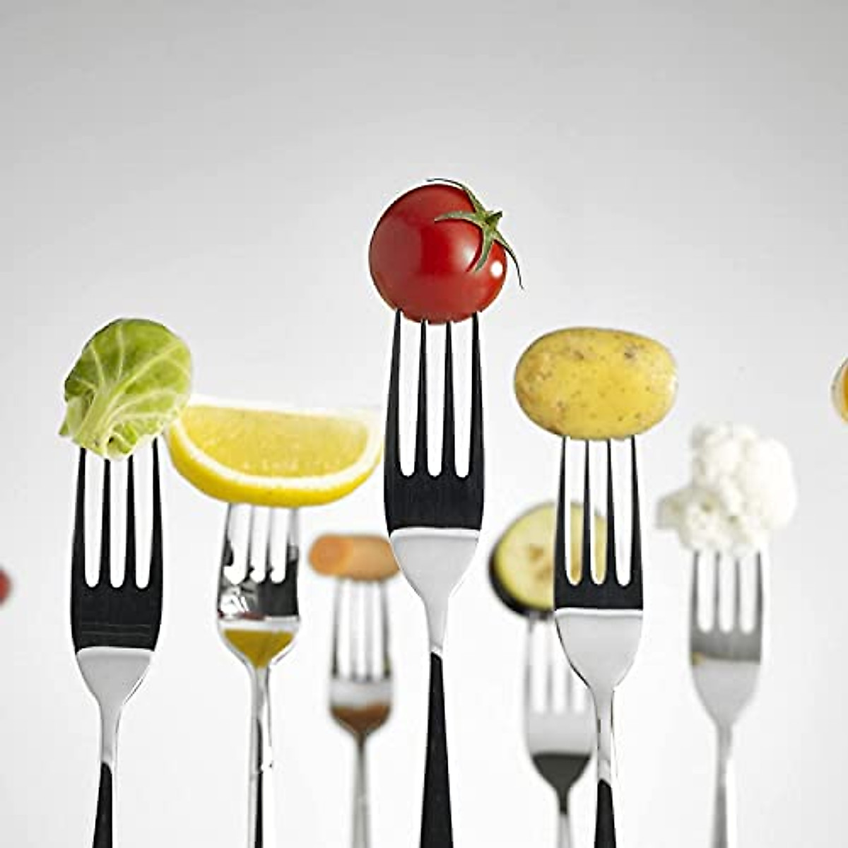 24 Pieces Dinner Forks, Bestdin Food Grade Stainless Steel Forks Silverware, Forks Set of 24 Use for Home Kitchen Restaurant, 7.1 Inches Flatware Silverware Forks, Mirror Polished & Dishwasher Safe