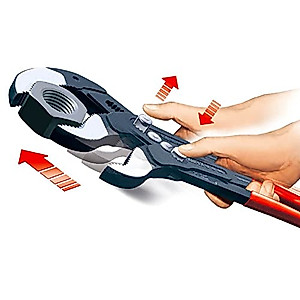 KNIPEX Tools 22-1/2" Knipex Cobra XL/XXL Pipe Wrench & Water Pump Pliers, Plastic Grip