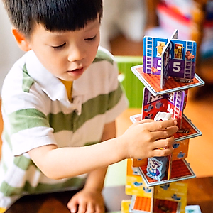 HABA My Very First Games Rhino Hero Junior - A Cooperative Stacking and Matching Game for 2 Years and Up