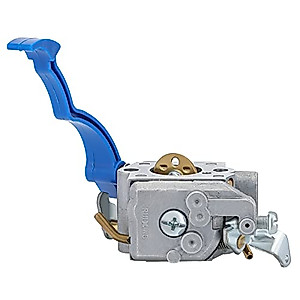 HeyCarb 125B Carburetor for Husqvarna 125BX 125BVX Leaf Blower Replace Zama C1Q-W37 Carb 590460102 581798001 545081811 545112101 with Air Filter Fuel Line Kit