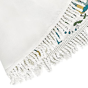 Small Christmas Tree Skirt Forest Owls and Fir Trees,30 Inch Tree Skirt for Christmas Holiday Party Decoration,Rustic Tree Skirts Mat Home Indoor Outdoor Ornaments