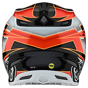 Troy Lee Designs SE5 Composite Adult Motocross Dirt Bike Helmet W/MIPS, Graph Red/Black, Large