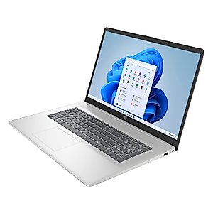 HP 2023 Business Laptop 17.3" FHD IPS 10-Core 13th Intel i7-1355U 32GB DDR4 1TB SSD Intel Iris Xe Graphics Wi-Fi 6 HDMI USB-C Bluetooth Fullsize Keyboard Windows 11 Pro w/ONT 32GB USB