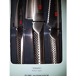Global Ukon 3 Piece Knife Set GU 3001