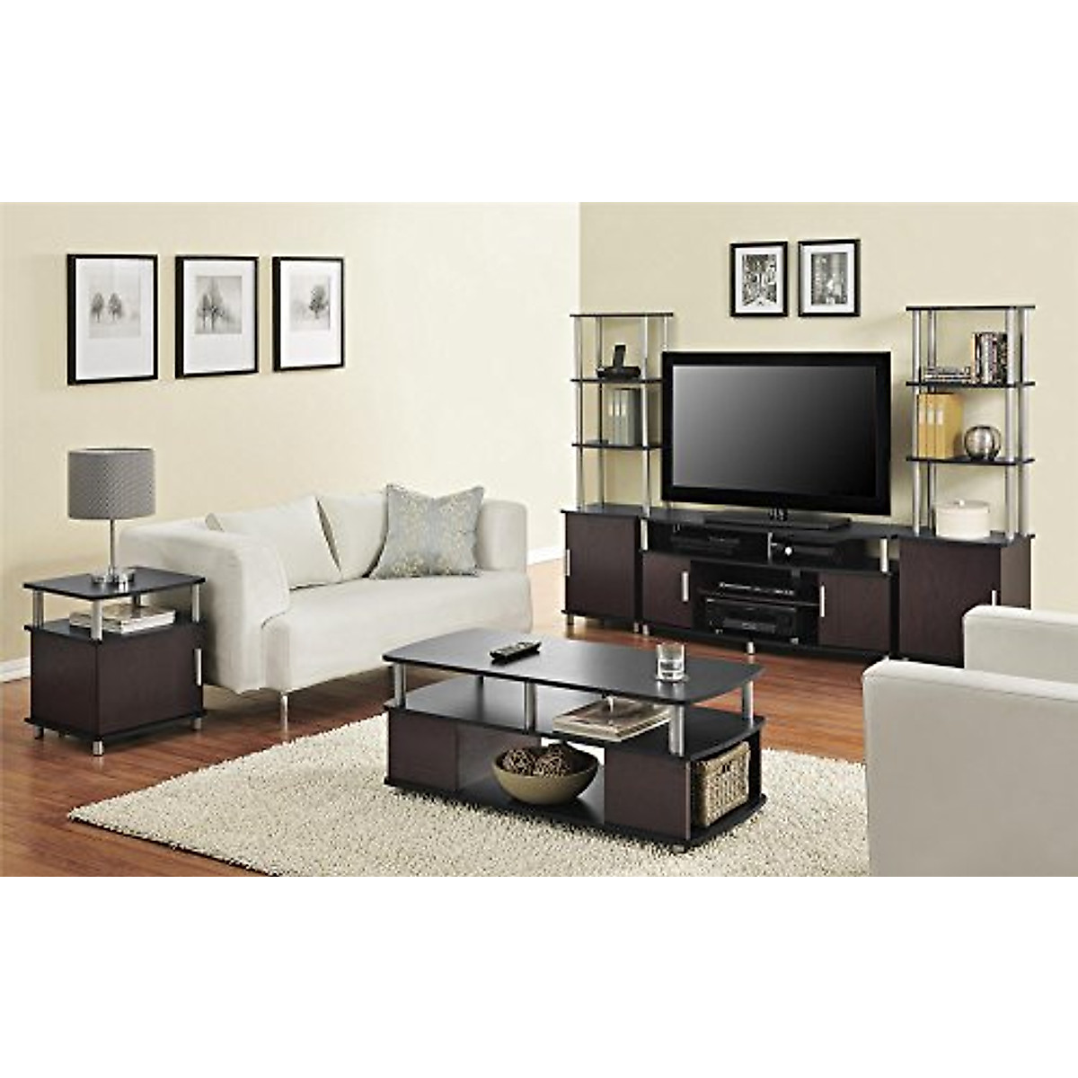 Ameriwood Home Carson TV Stand for TVs up to 70", Cherry