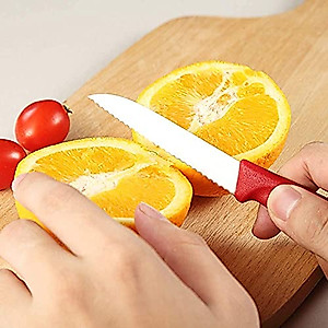 Victorinox Swiss Classic Set with Peeler, 3 Pieces Paring Knife, Set of 3, Red, 6.7111.31