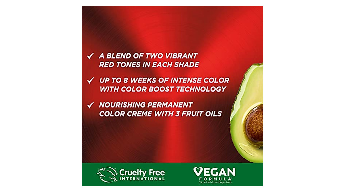 Garnier Nutrisse Ultra Color RC1 Med Copper Red - Vibrant & Nourishing