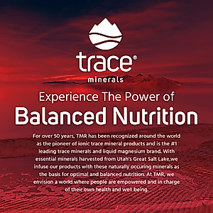 Trace Minerals | Power Pak Electrolyte Powder Packets | 1200 mg Vitamin C, Zinc, Magnesium | Boost Immunity, Hydration and Natural Energy | Watermelon | 30 Packets