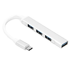 USB C Hub, 4 in 1C to USB OTG Hub Adapter, Portable Docking Station with USB 3.0 & USB 2.0, Multiport Splitter Compatible with Windows XP/Vista/7/8/10/OS/X