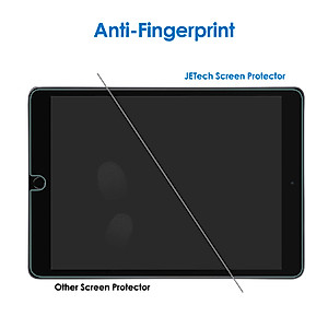 JETech Screen Protector for iPad (10.2-Inch, 2021/2020/2019 Model, 9/8/7 Generation), Tempered Glass Film, 1-Pack