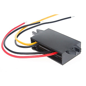 NOYITO DC to DC 9V 2A 3A Converter Buck Module 12V 16V 6V-22V Buck to 9V 3A Max Power Converter IP67 Waterproof with Overcurrent Overheat Short-Circuit Undervoltage Protection (9V 3A, Black)