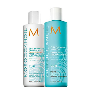 Moroccanoil Curl Enhancing Shampoo and Conditioner Bundle, 8.5 oz Set