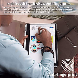 F FORITO 2 Pack 14 inch Anti Glare Laptop Screen Protector, Anti Scratch & Anti Fingerprint Screen Filter Compatible with 14" HP/DELL/ASUS/Acer/Samsung/Lenovo/Toshiba with 16:9 Aspect Ratio Laptop