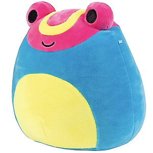 Squishmallows 8" Wamina The Blue Frog - Official Kellytoy Adorable Plush - Cute and Soft Frog Stuffed Animal Toy - Great Gift for Kids