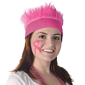 Beistle Pink Hairy Headband
