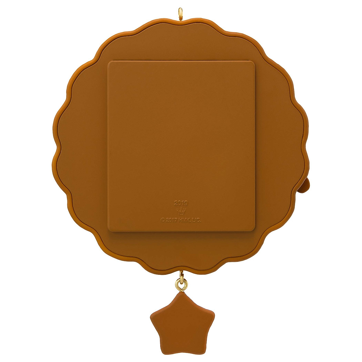 Hallmark Keepsake 1299QGO2347 Ornament 2019 Year Dated, My Very First Christmas Baby Photo Frame