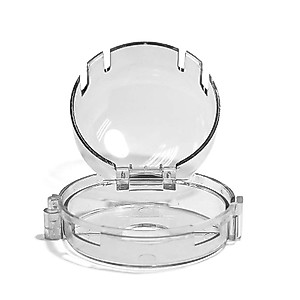 Kiddigard Medium-Sized Clear Kitchen Stove Knob Covers (6 Pack) - Child Safety - Value for Money - Universal Fit - 30-Day Money Back Guarantee