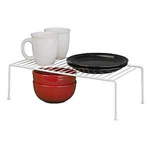 Panacea Grayline 40110, Large Kitchen Helper Shelf, White