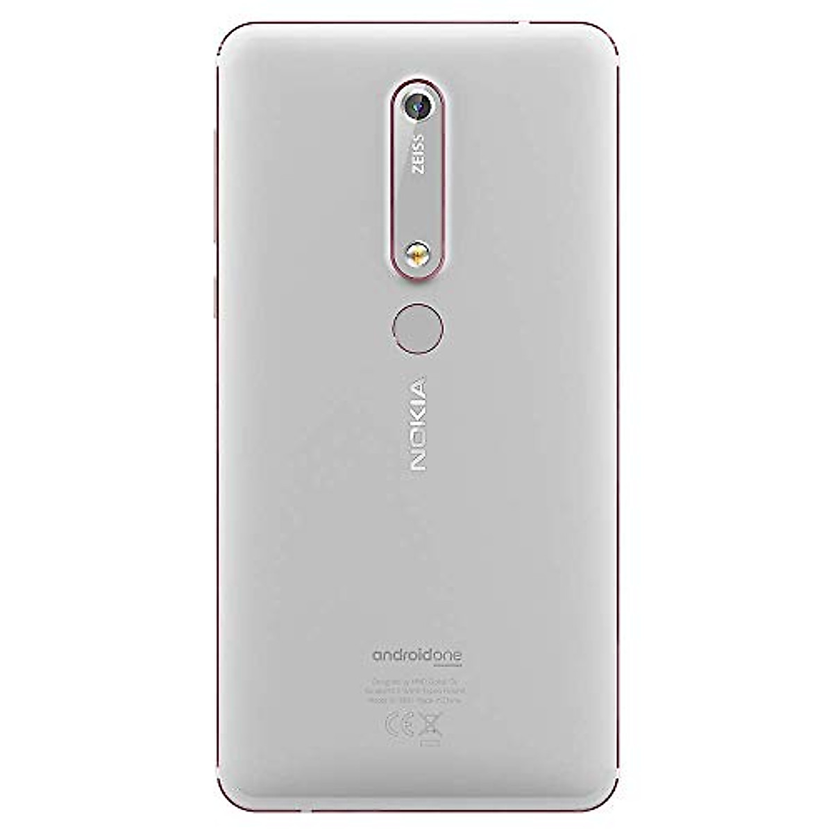 Nokia 6.1 TA-1045 32GB Unlocked GSM 4G LTE Android Phone w/ 16MP Camera - White/Iron (Renewed)