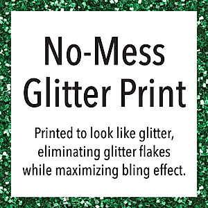 St. Patrick's Day Paper Straw Decor - Saint Paddy's Day Party Striped Decorative Straws - Set of 24