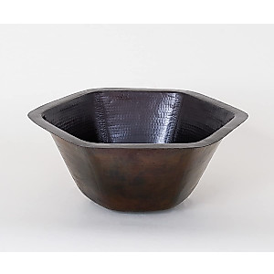 Copper Hexagonal Bar Sink