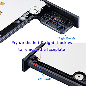 New Internal CD DVD Player Optical Drive Replacement, for Toshiba Satellite L70-A P70-B S50-A P75-A7200 C55-C Series 5 535U4C Laptop PC, Super Multi 8X DVD+-RW DVDR DL Burner 24X CD-RW Writer