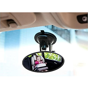 Adjustable Car Interior Baby Kids Rear View Mirror For Seat With Suction Universal Baby Car Mirror Adjustable Interior Rear View Kid Monitor +Suction Adjustable Wide