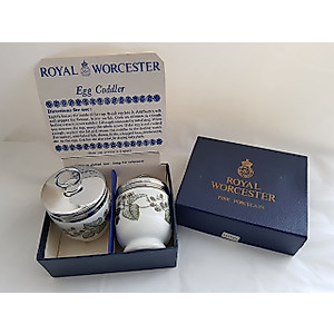 Royal Worcester Egg Coddler Pair Lavinia Berries Pattern