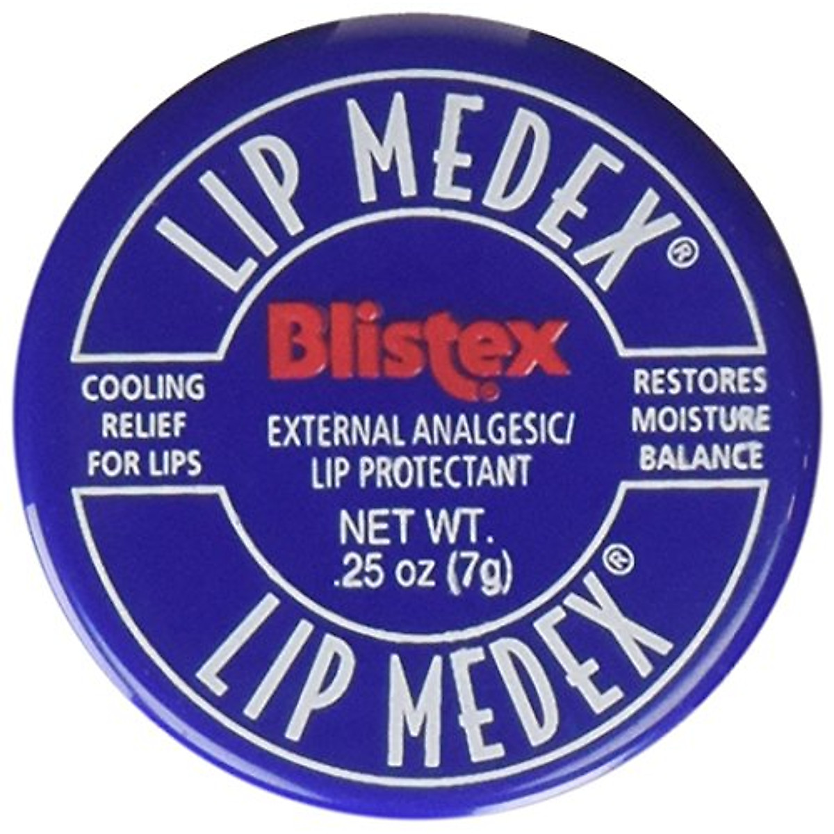 Blistex Lip Medex External Analgesic/Lip Protectant 0.25 oz (Pack of 6)
